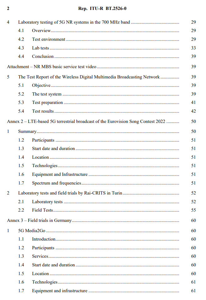 中国广电最新主导发布的ITU报告中，世界多国的5G广播进展情况一览 | DVBCN